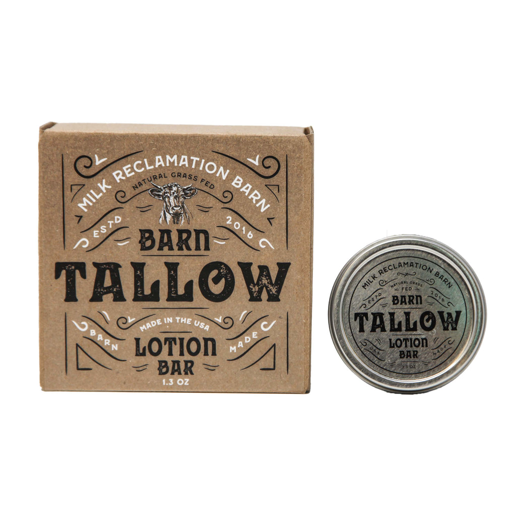 Milk Reclamation Barn - Tallow Lotion Bar – Amber Glen Feed Depot & Pet Supplies